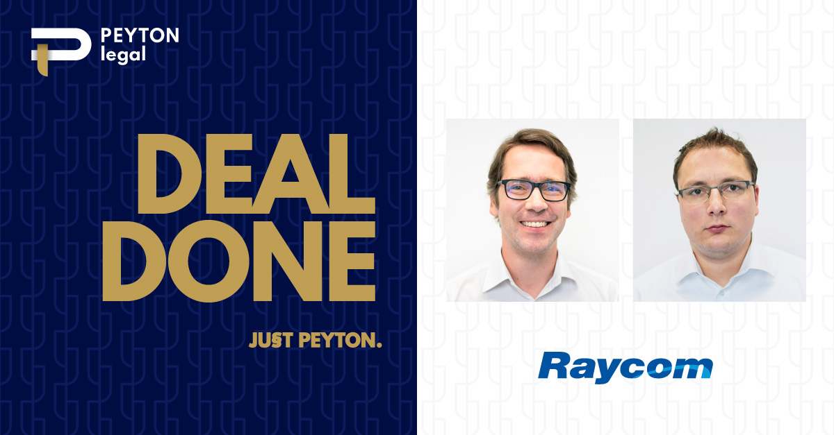 PEYTON legal | Successful transaction – acquisition of the ...